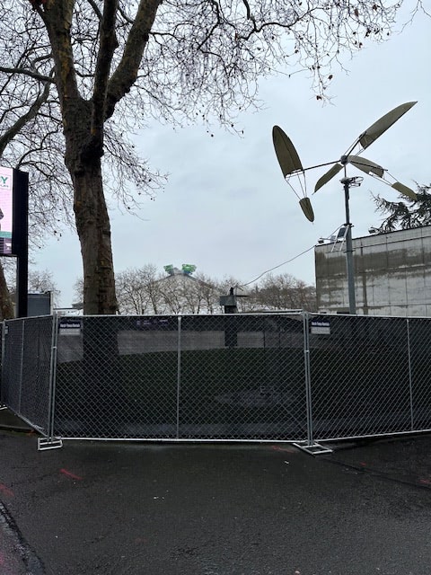 Seattle Center Temporary Fence